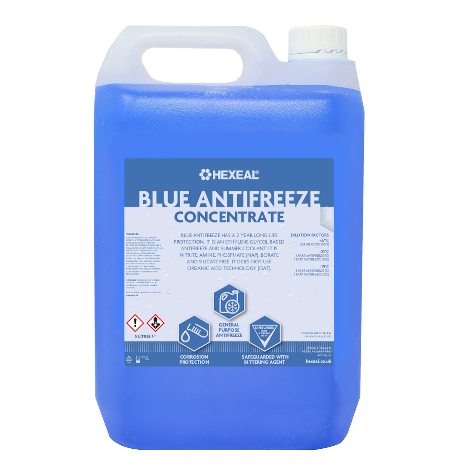 Blue Antifreeze & Coolant – Hexeal