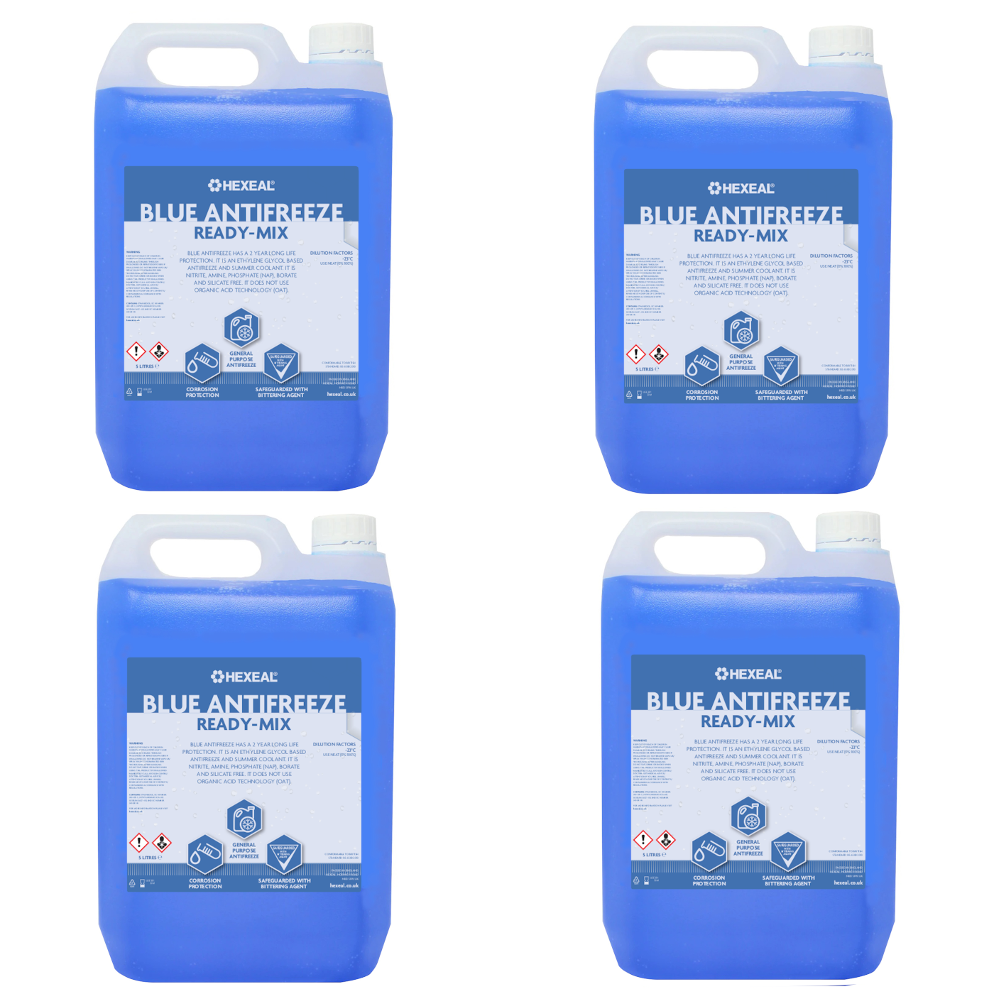 Blue Antifreeze & Coolant – Hexeal