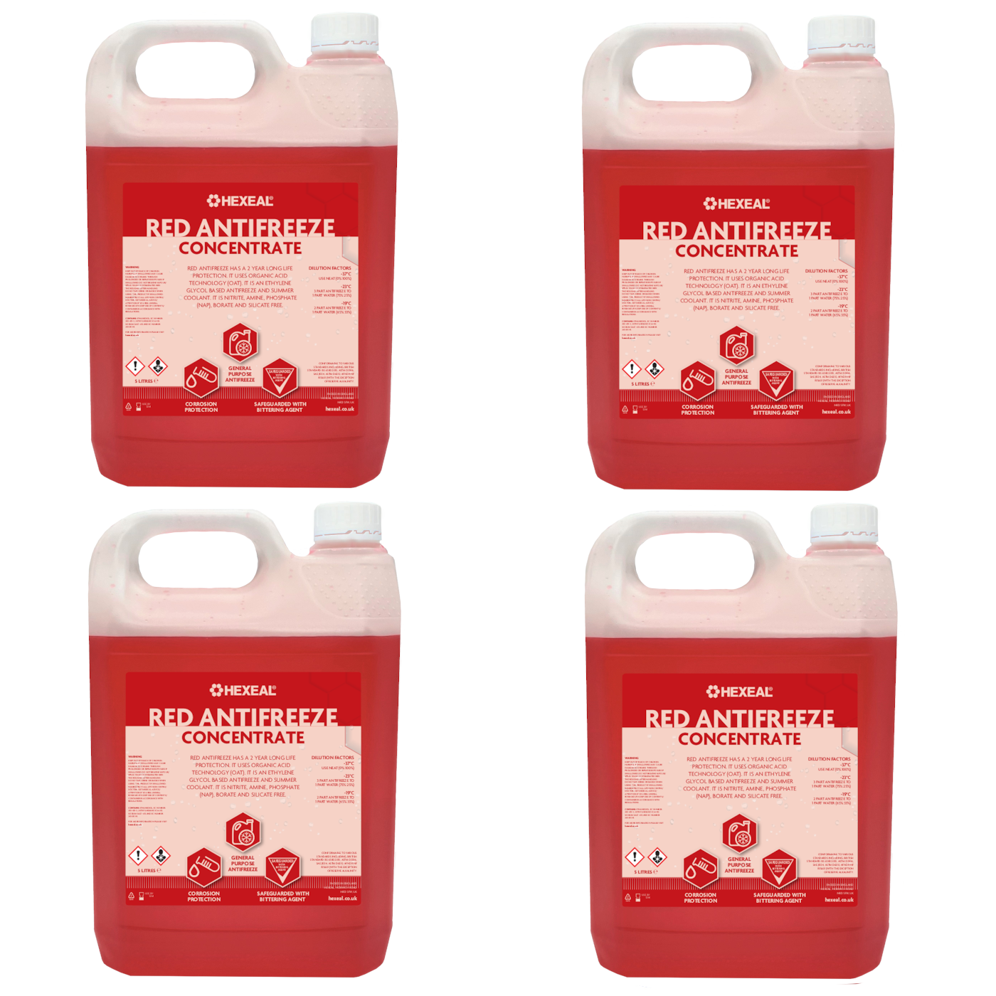 Red Antifreeze & Coolant – Hexeal