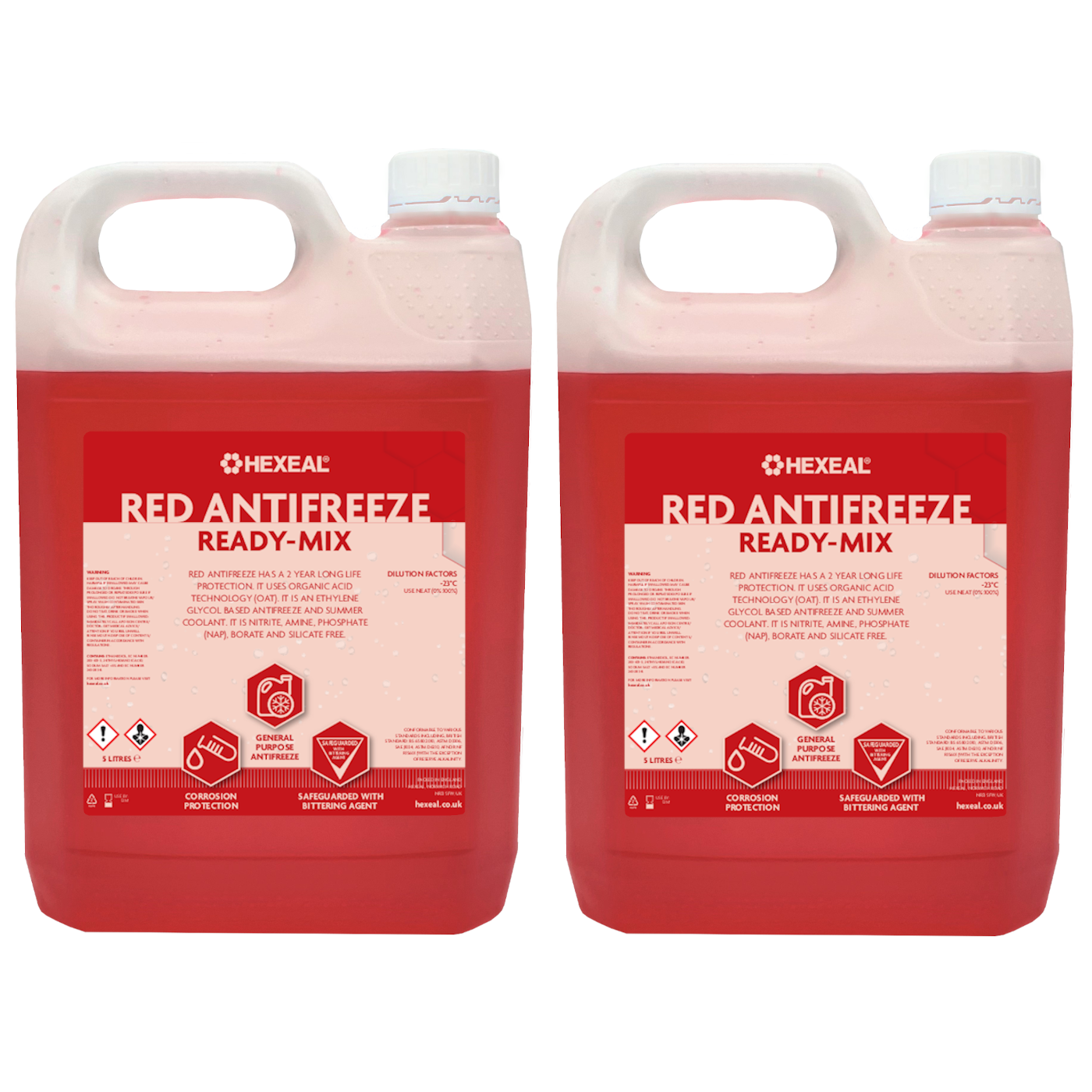 Red Antifreeze & Coolant – Hexeal